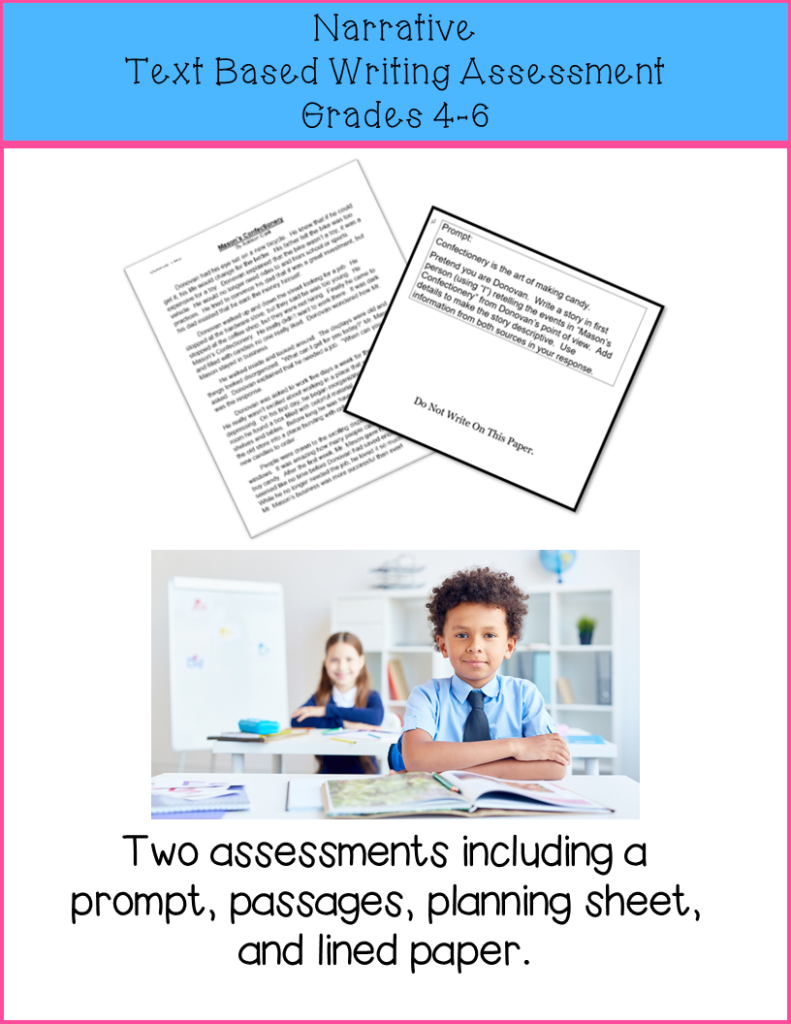 Sixth Grade Writing Prompt Narrative Text Evidence Assessment Write Sixth Grade Writing Prompt Narrative Text Evidence Assessment Write